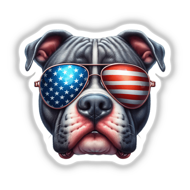 Patriotic Pitbull Sunglasses – Decal Venue