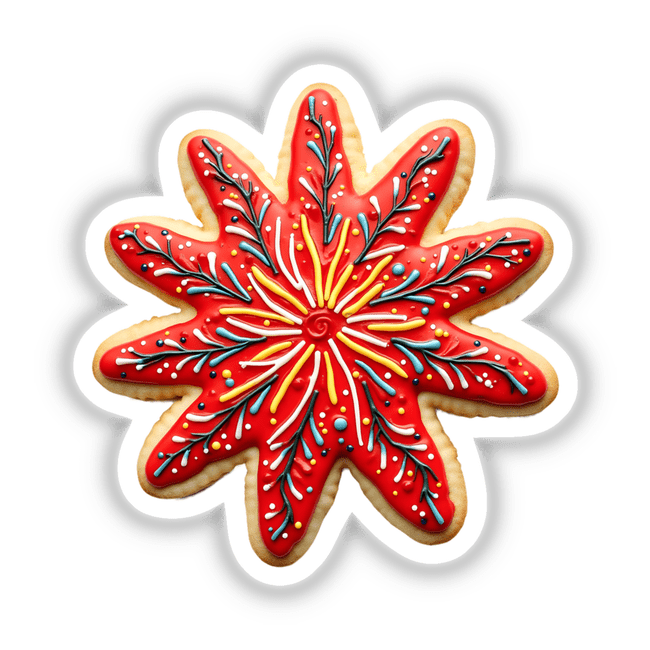Firework Cookie Art Stickers - Decal Venue