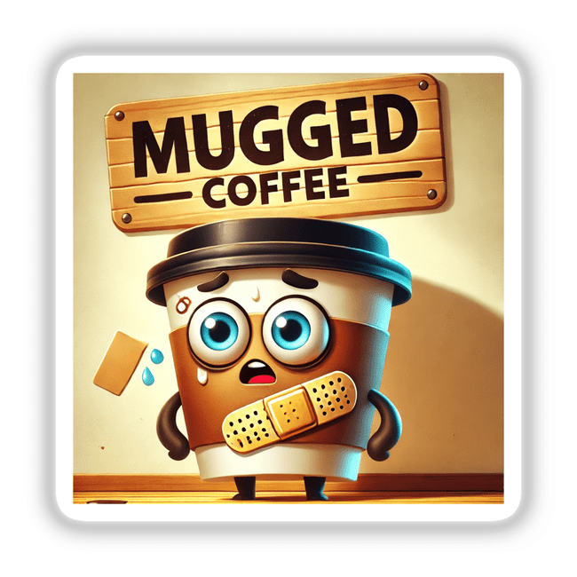 Mugged Coffee Stickers and Art at Decal Venue
