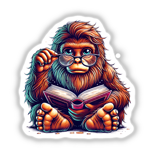 Sasquatch Reading Glasses Art – DecalVenue – Decal Venue