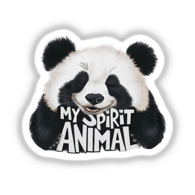 Adorable Panda Spirit Animal Stickers & Digital Downloads | Ella ...